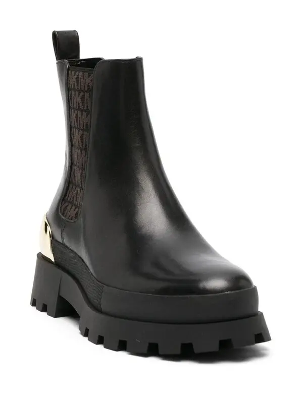 Michael Kors Rowan Leather Ankle Boots