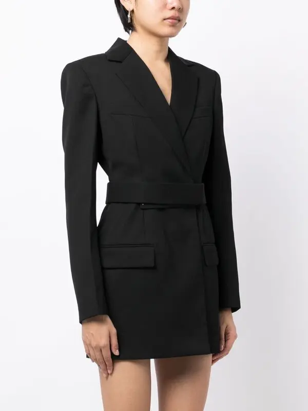 Alexander Wang Belted Wool Dress
