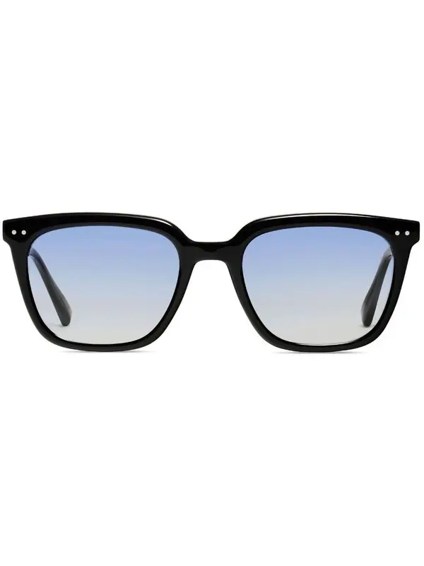 Gentle Monster Noma Square-Frame Sunglasses - Black | Editorialist