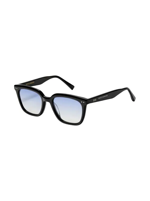 Gentle Monster Noma Square-Frame Sunglasses - Black | Editorialist