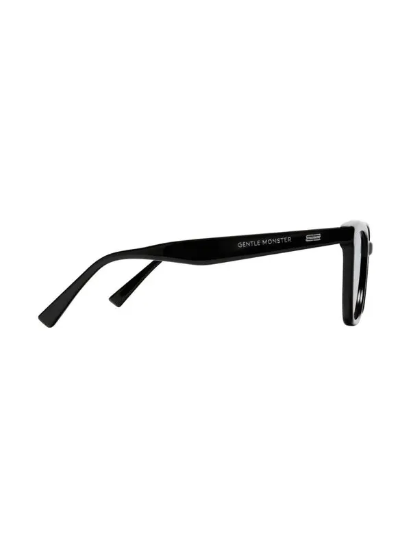Gentle Monster Noma Square-Frame Sunglasses - Black | Editorialist