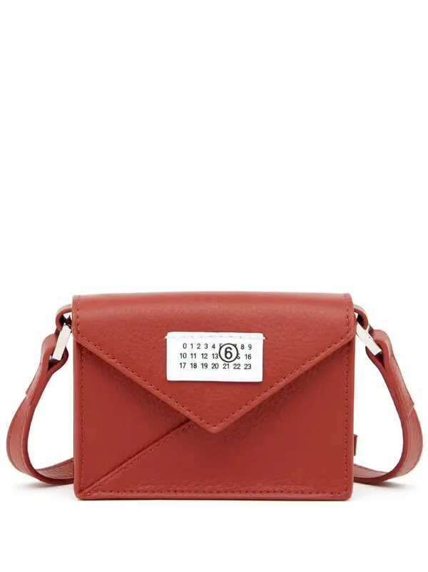 Maison Margiela Mini Japanese 6 Crossbody Bag In Red - 30% Off