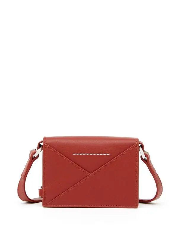 Maison Margiela Mini Japanese 6 Crossbody Bag In Red - 30% Off