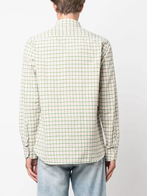 Tommy Hilfiger Gingham-pattern Cotton Shirt