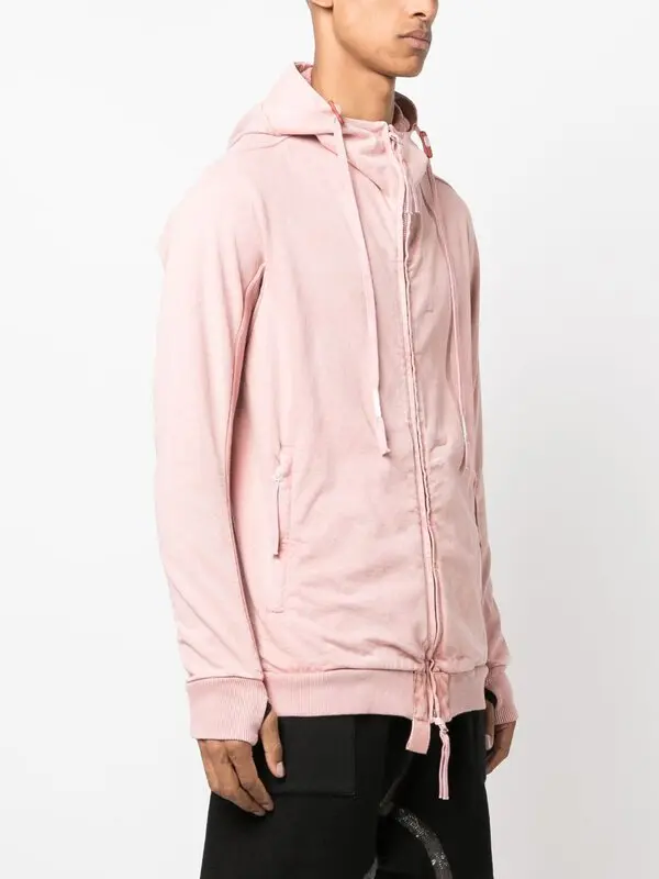 Boris Bidjan Saberi Zip-up Hooded Jacket