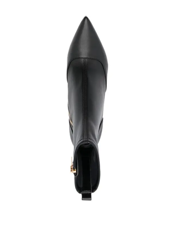 Michael Kors Clara 80mm Leather Ankle Boots