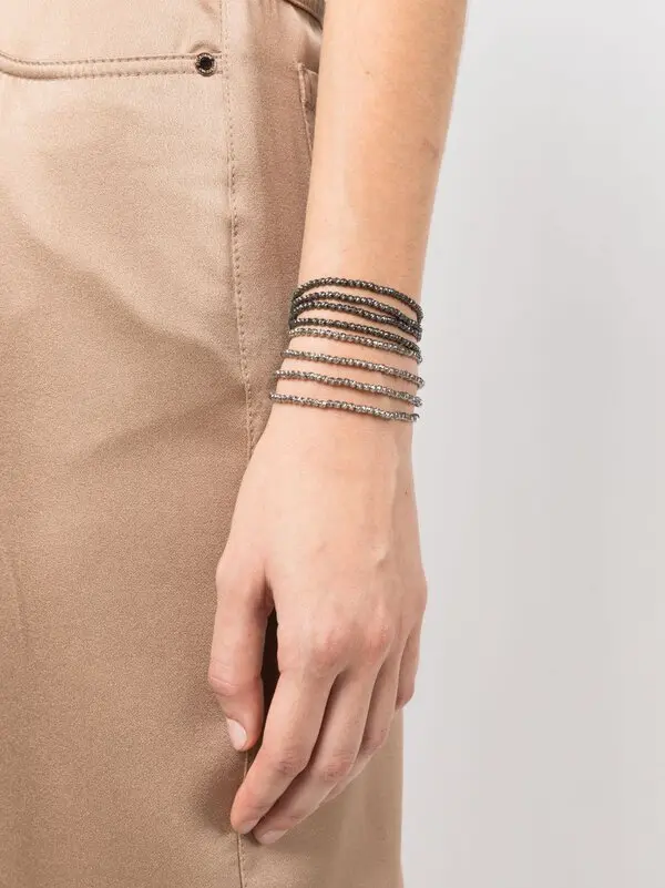 Brunello Cucinelli Bead-embellished Bracelet Set