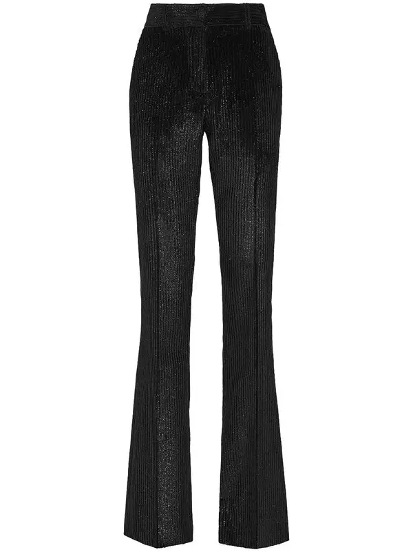 Philipp Plein High-waisted Flared Trousers