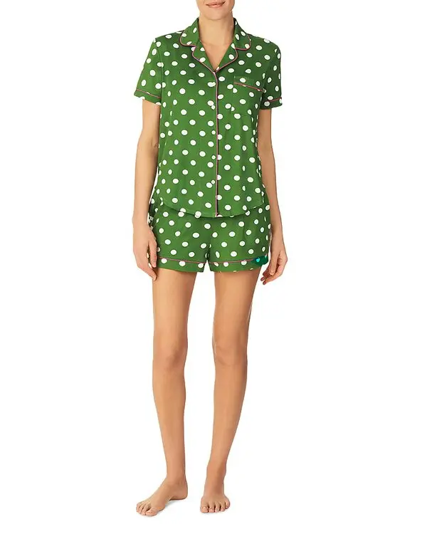 Kate Spade New York Printed Short Pajama Set - July Dot