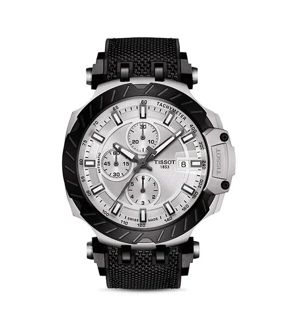 TISSOT T-race Chronograph 45mm - Silver/black