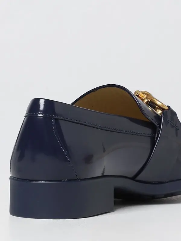 Bottega Veneta Monsieur Leather Moccasins - Blue