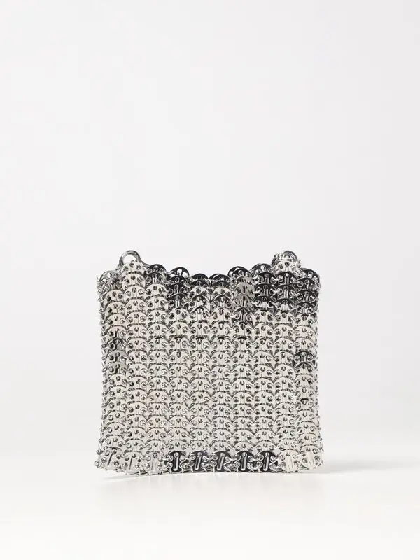 Rabanne Chainmail Mini Bag - Silver