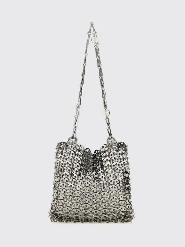 Rabanne Chainmail Mini Bag - Silver