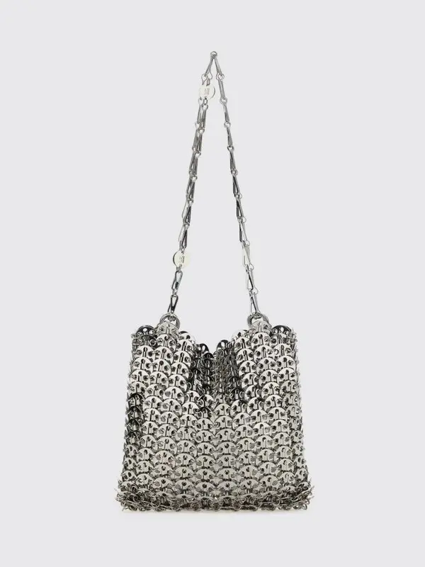 Rabanne Chainmail Mini Bag - Silver