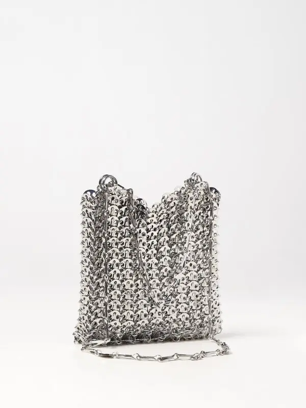 Rabanne Chainmail Mini Bag - Silver