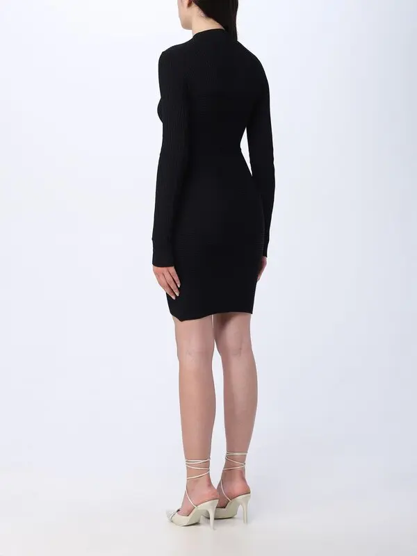 Philosophy Di Lorenzo Serafini Ribbed Cut-out Mini Dress