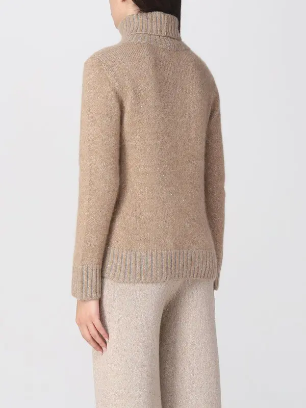 Fabiana Filippi Turtleneck Sweater - Beige