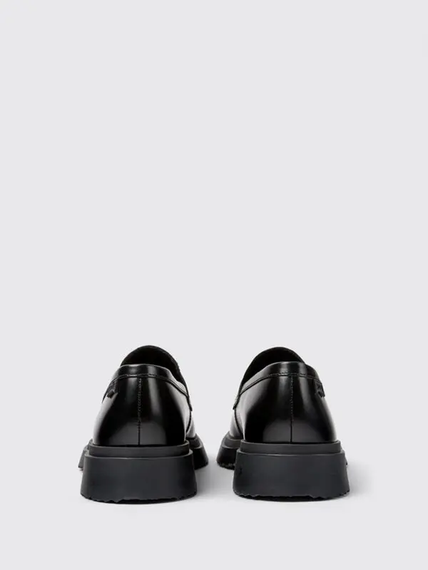 Camper Walden Leather Moccasins - Black