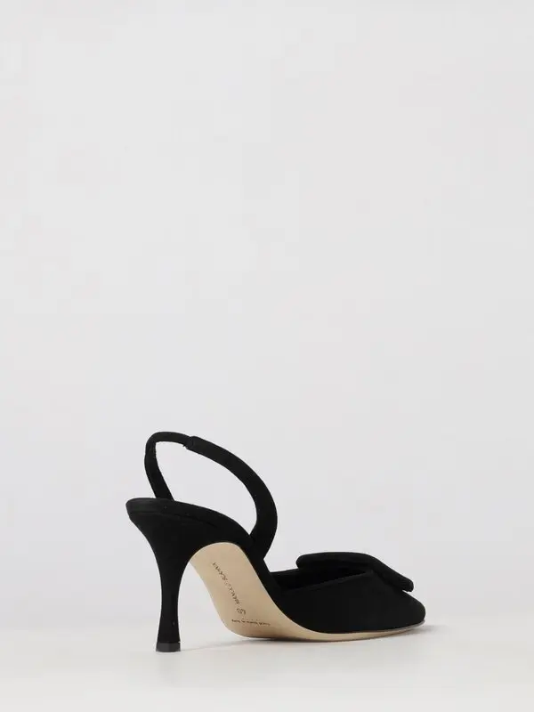 Manolo Blahnik Slingback Pumps With Buckle Detail