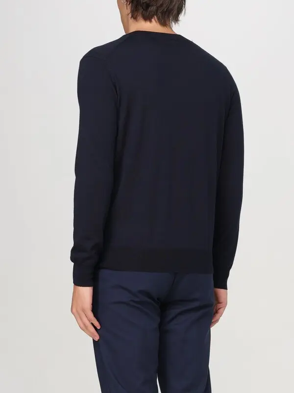 PAOLO PECORA V-neck Sweater - Blue