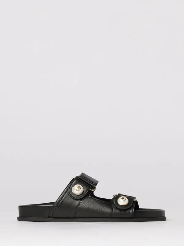JIMMY CHOO Embellished Heeled Sandals - Black