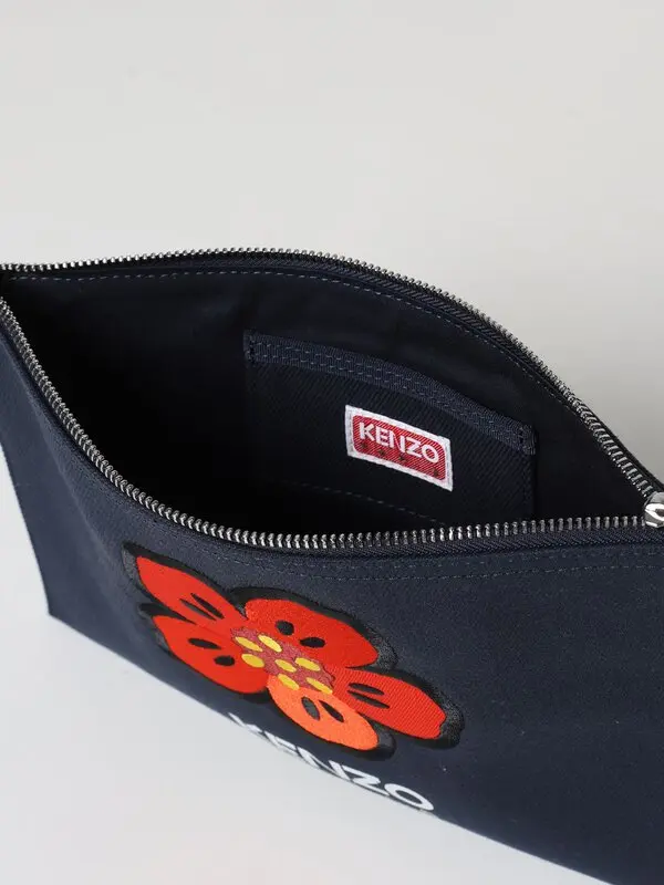 Kenzo Canvas Clutch