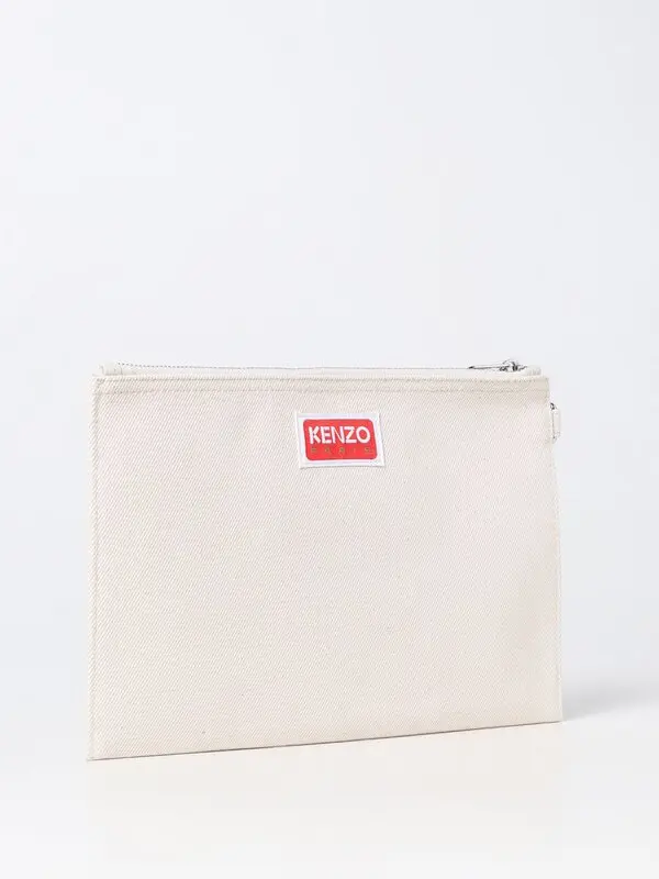 Kenzo Canvas Clutch