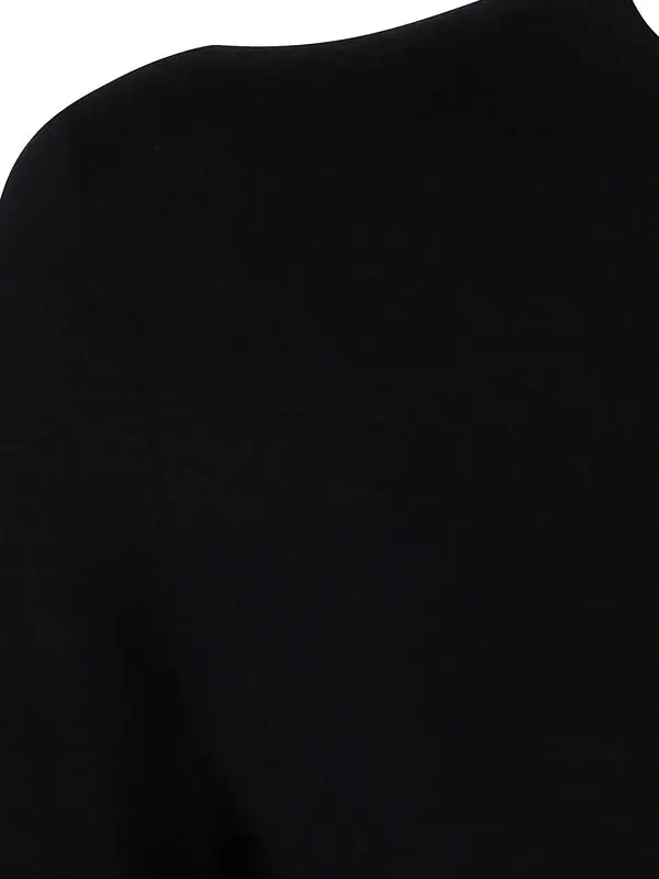 Theory Ribbed Knit Round Neck Sweater