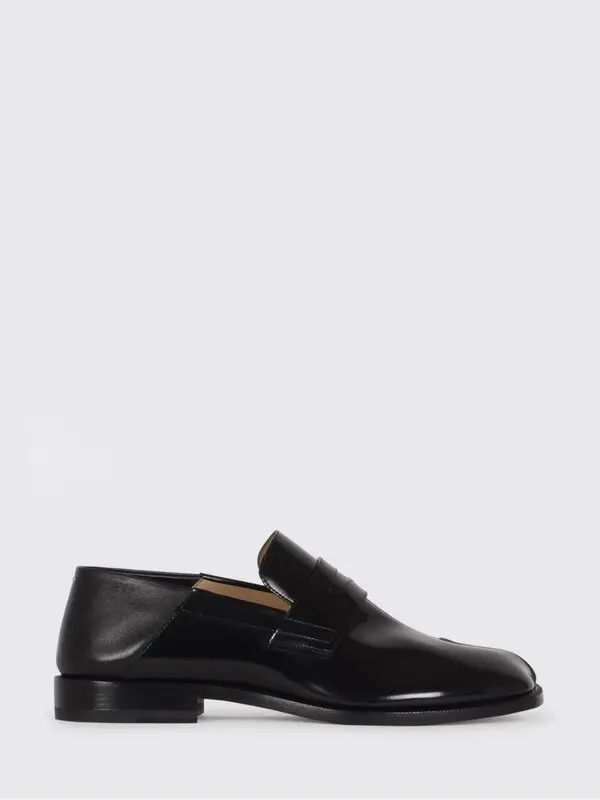 MAISON MARGIELA Leather Loafers - Black