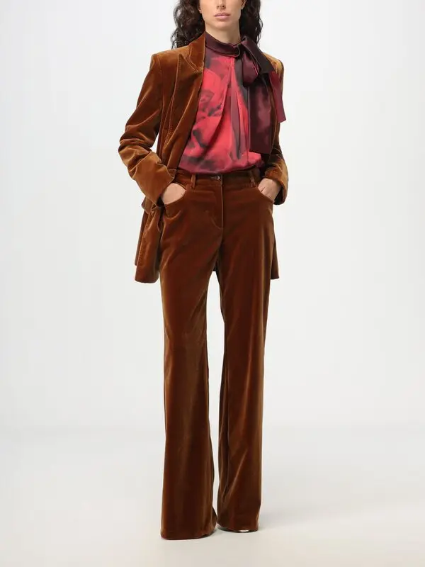 Alberta Ferretti Trousers - Brown