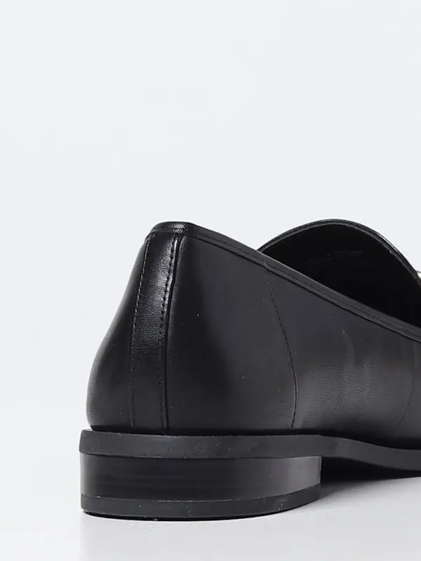 Michael Kors Tiegan Leather Mocassins With Monogram Detail