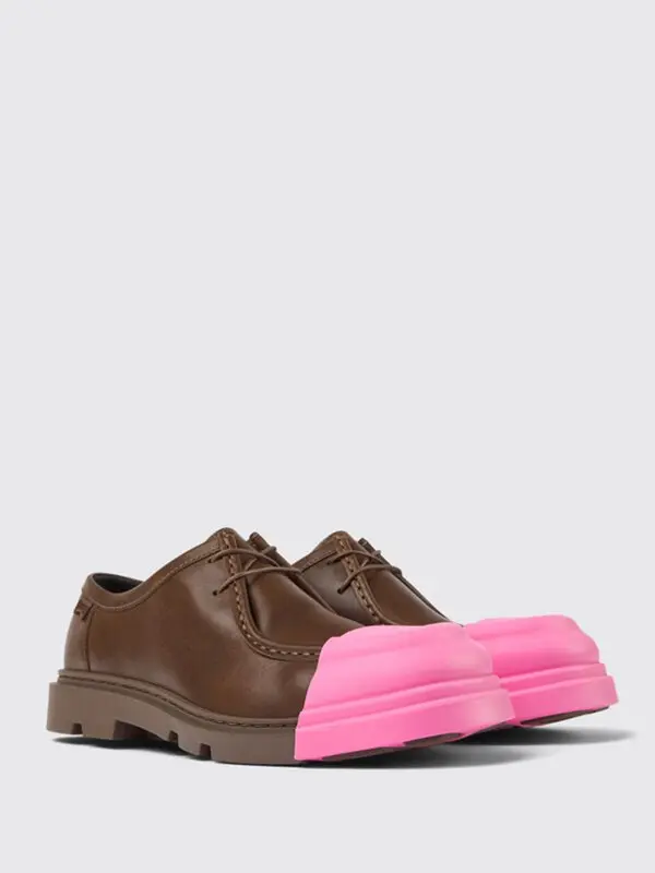 Camper Junction Leather Lace-up Oxfords - Brown