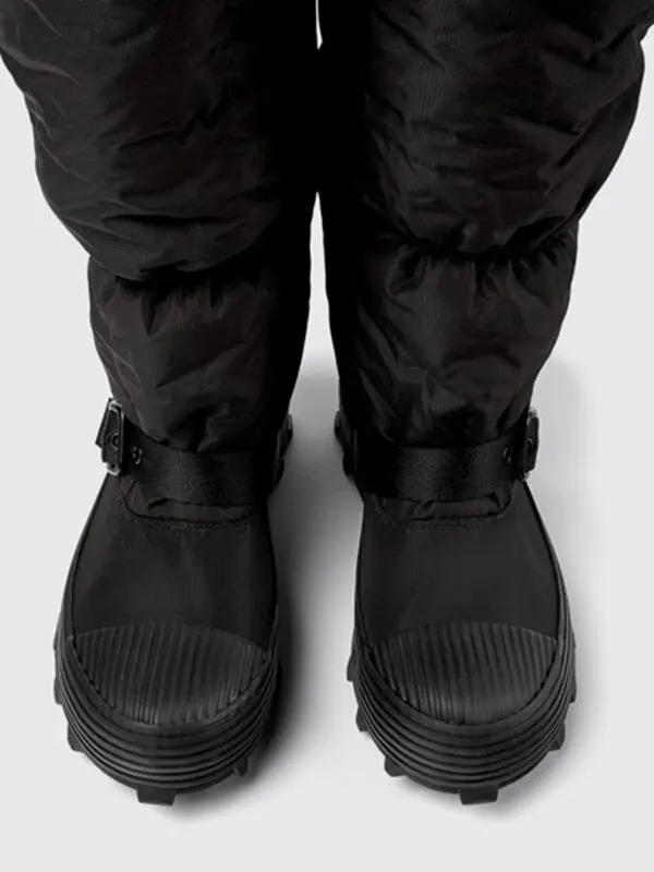 Camper Knee High Boots - Black