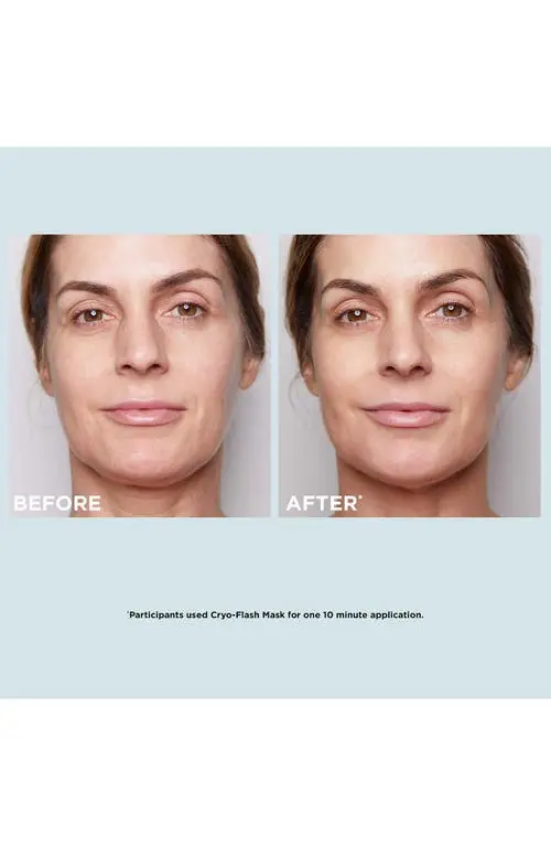 Clarins Cryo-flash Instant Lift Effect & Glow Boosting Face Mask - No Color