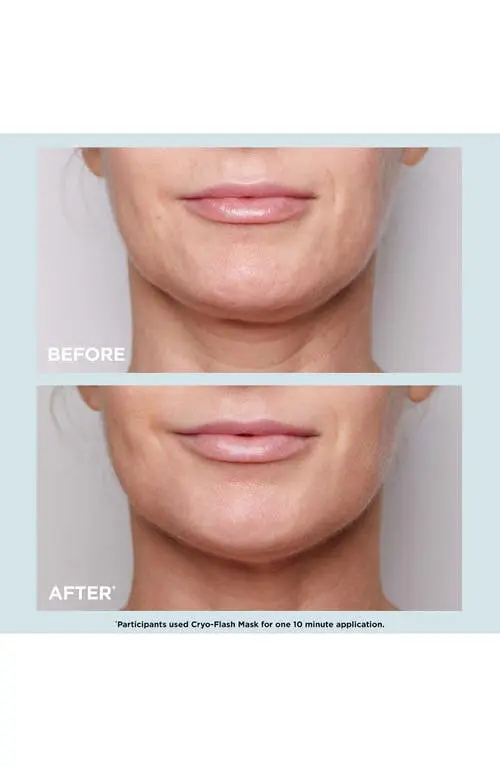 Clarins Cryo-flash Instant Lift Effect & Glow Boosting Face Mask - No Color