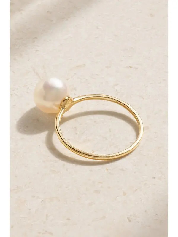 Mateo Pearl Dot 14-karat Ring
