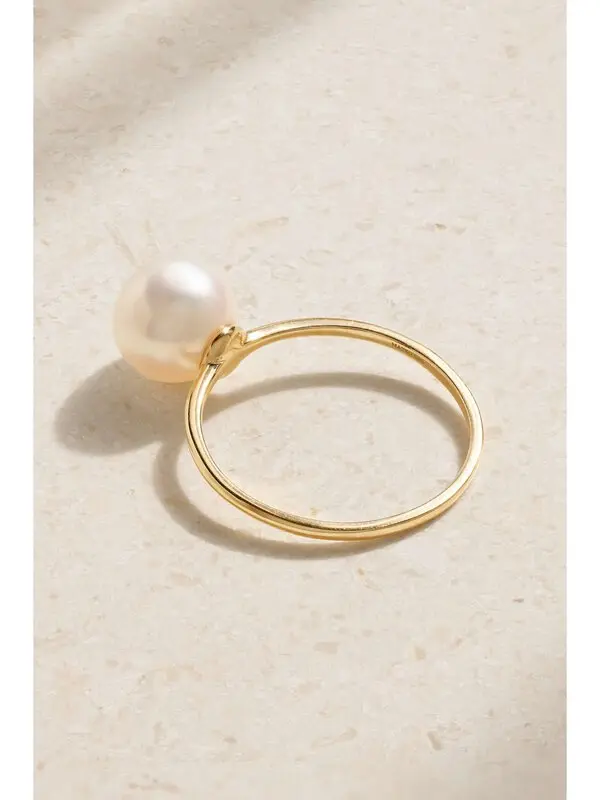 Mateo Pearl Dot 14-karat Ring