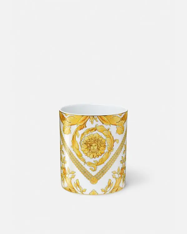 Versace Medusa Rhapsody Vase 18 Cm - Gold