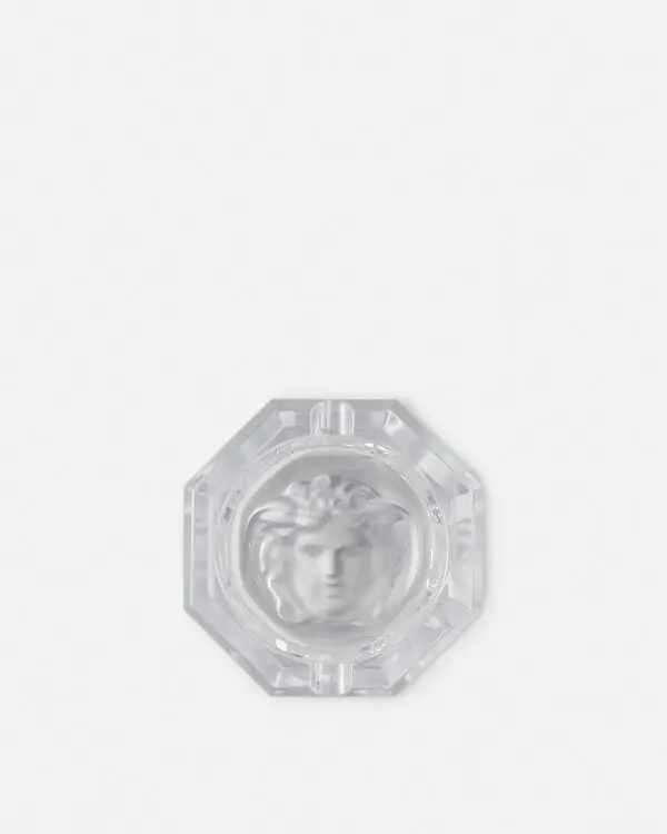 Versace Medusa Lumière Ashtray 8 Cm - Transparent