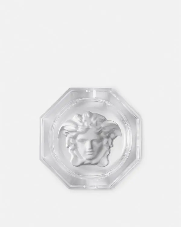 Versace Medusa Lumière Ashtray 16 Cm - Transparent