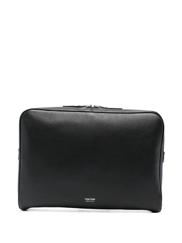 TOM FORD Leather Pouch - Black
