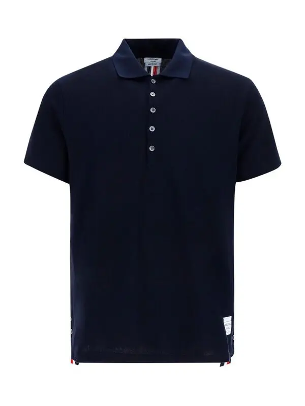 Thom Browne Polo Shirts In Navy - 48% Off | Editorialist
