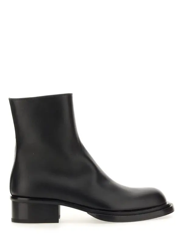 Alexander McQueen Cuban Stack Boots