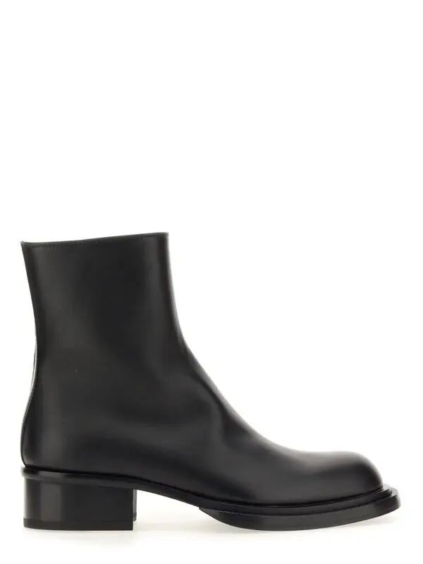 Alexander McQueen Cuban Stack Boots