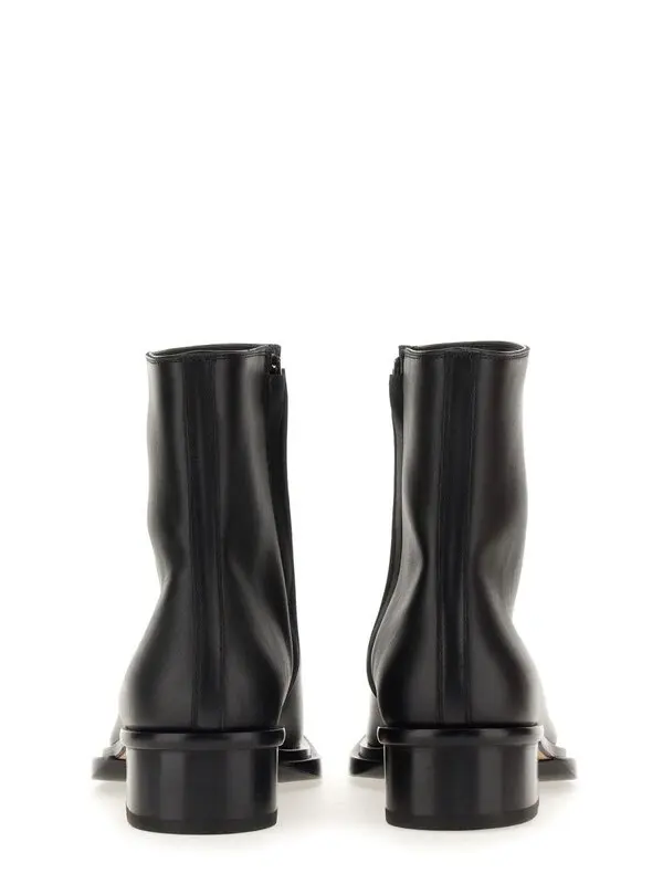 Alexander McQueen Cuban Stack Boots