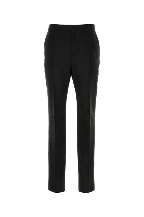 Saint Laurent Faille Pant - Black