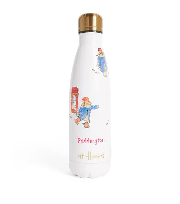 Harrods Paddington Water Bottle - White