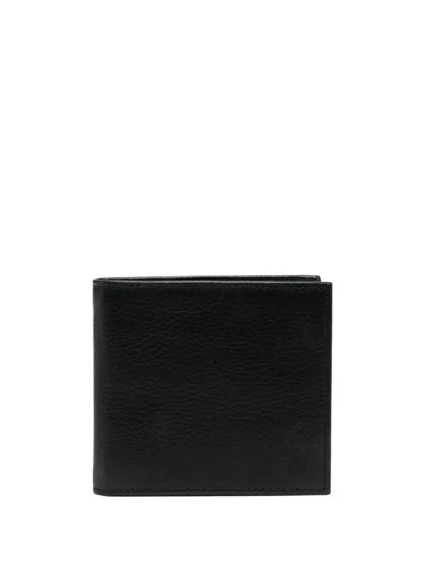 Polo Ralph Lauren Logo-debossed Leather Wallet - Black