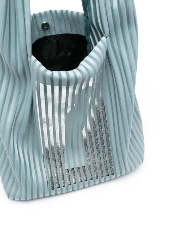 Issey Miyake Large Linear Knit Bag 36 Tote Bag
