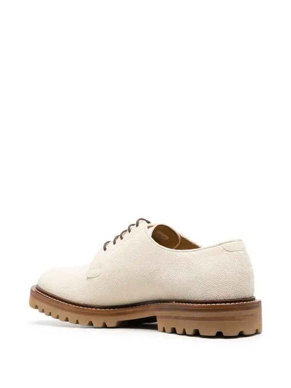 Brunello Cucinelli Lace-up Leather Derby Shoes